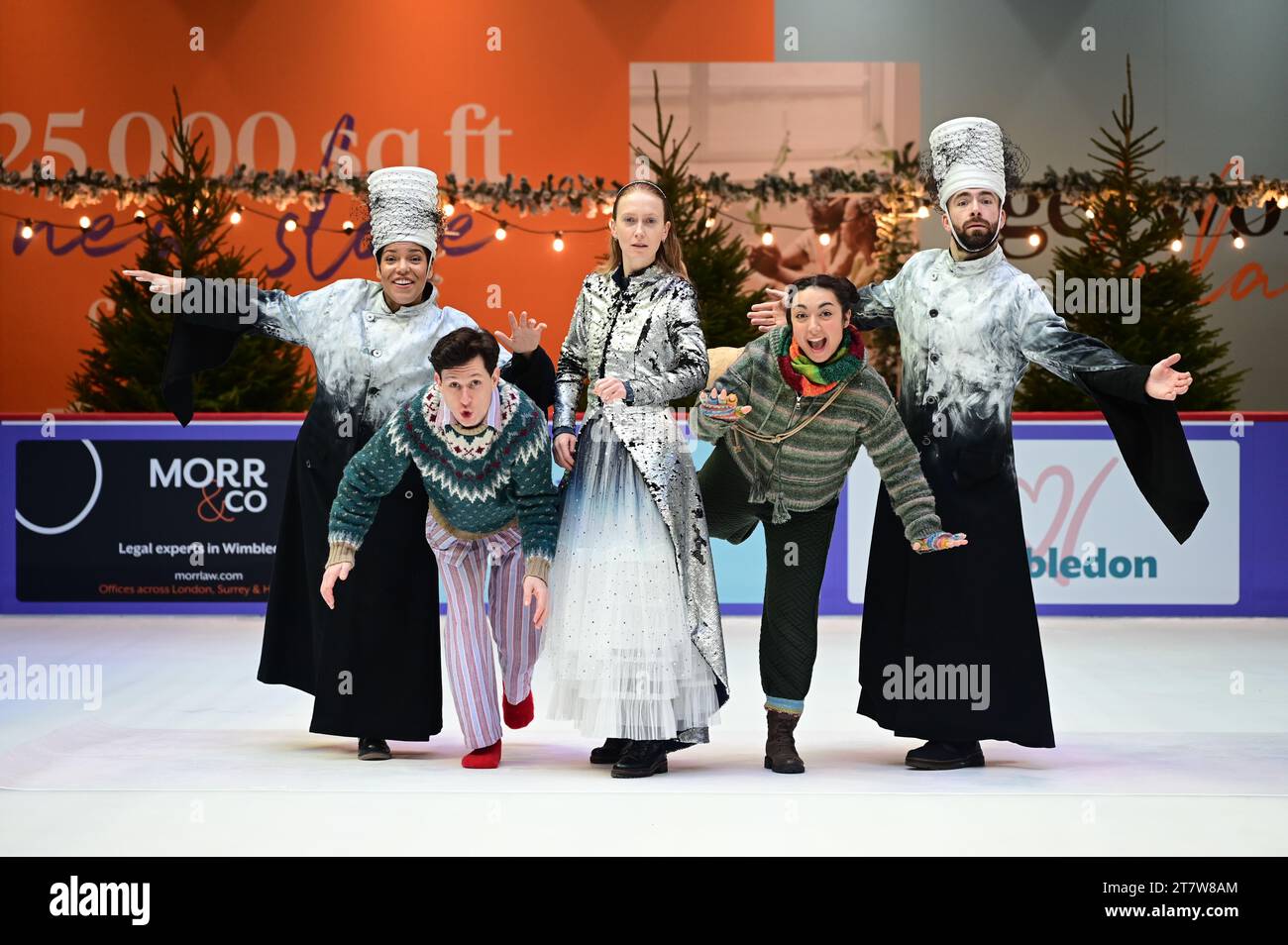 London, UK. 17th Nov, 2023. Wimbledon Quarter Ice rink -Photoshot for ...