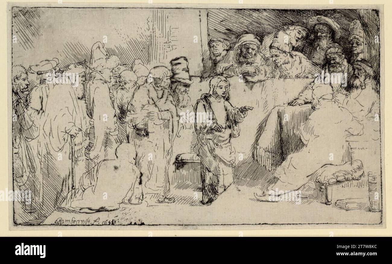 Jesus among scribes hi-res stock photography and images - Alamy