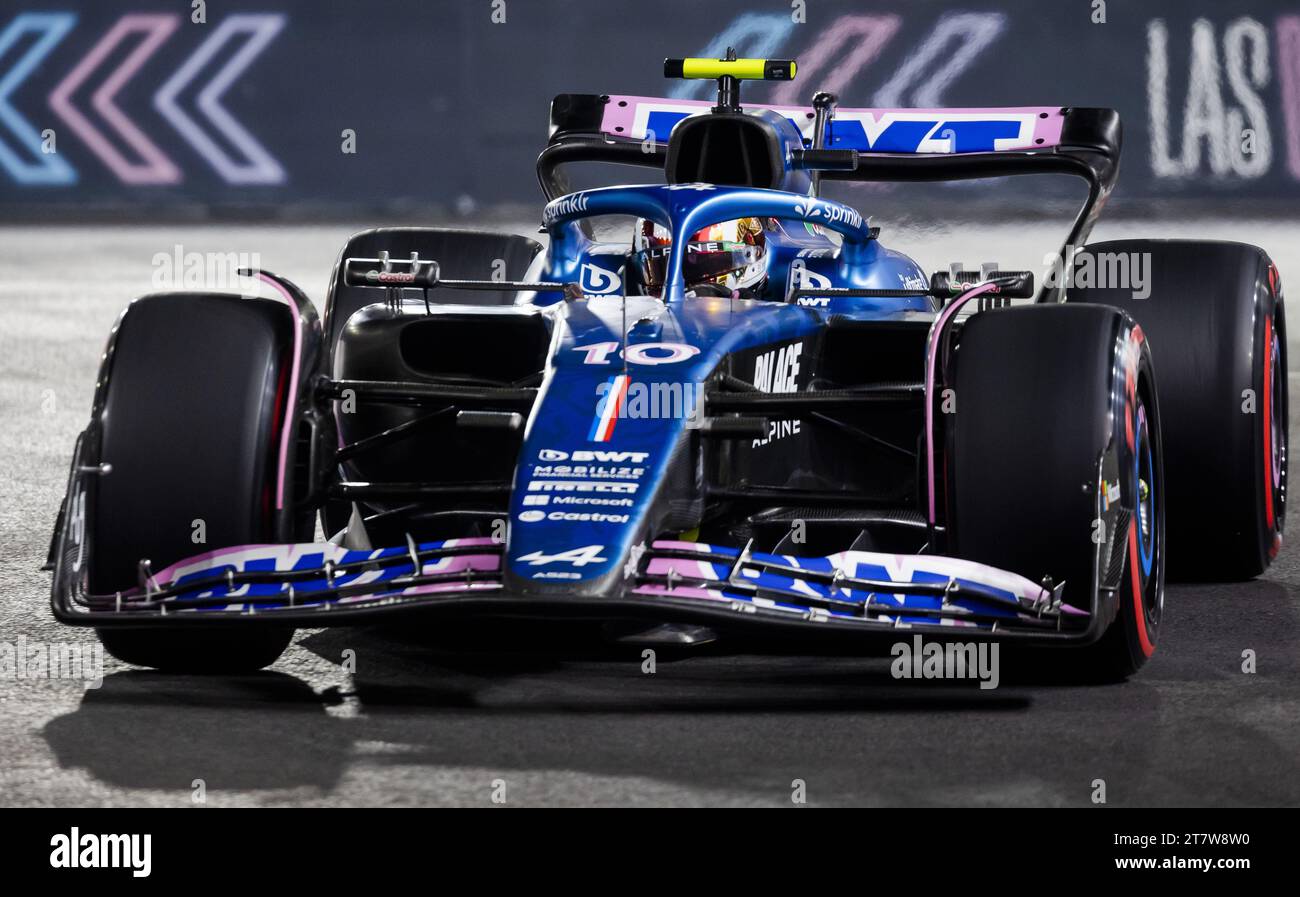 Formula 1 car las vegas strip circuit hi-res stock photography and ...