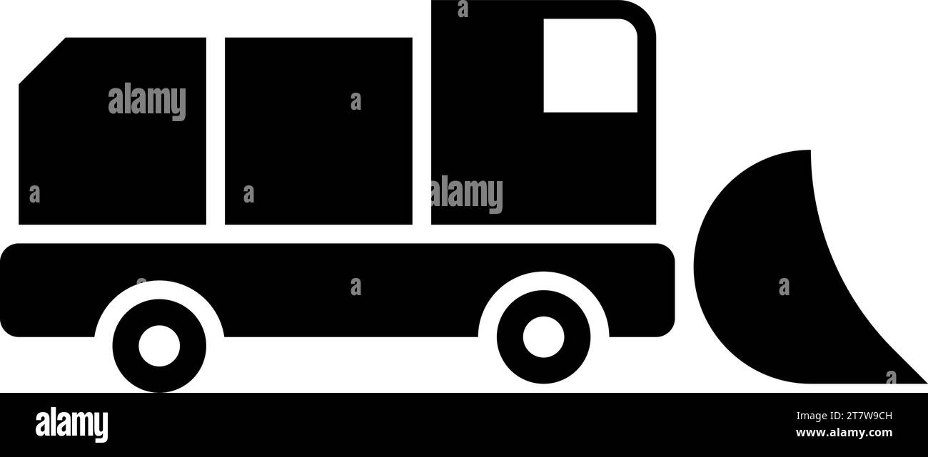 Snowblower snow clear machine snowplow truck plough clearing vehicle ...