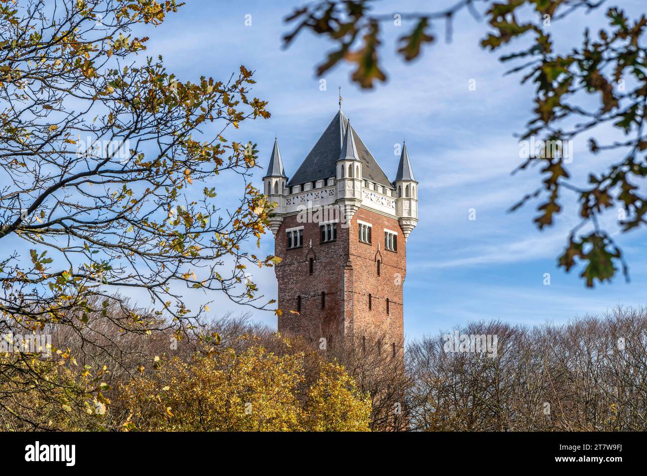 Water Tower old landmark in Esbjerg, Denmark Stock Photo - Alamy