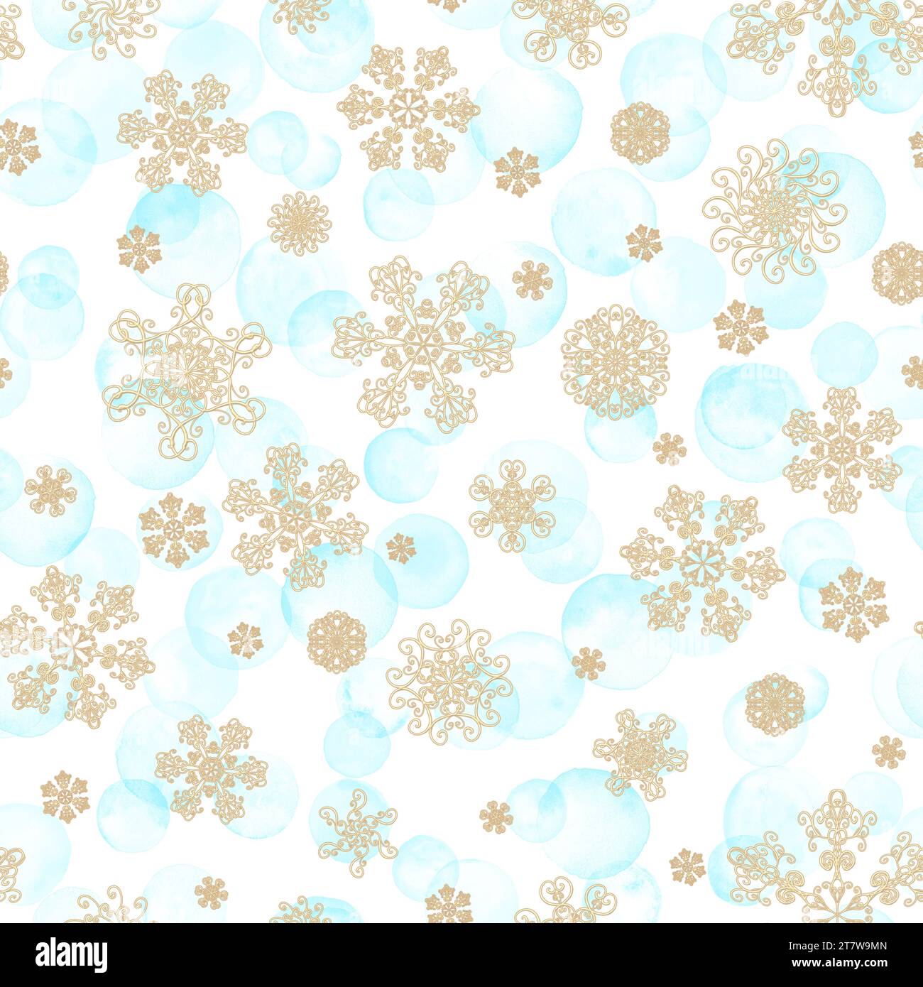 Bubbles And Snowflakes Snowflakes & Bubbles