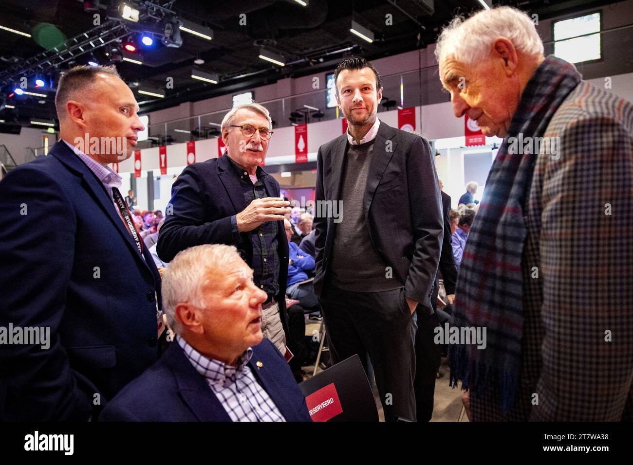 AMSTERDAM - Menno Geelen, commercial director, during the general ...