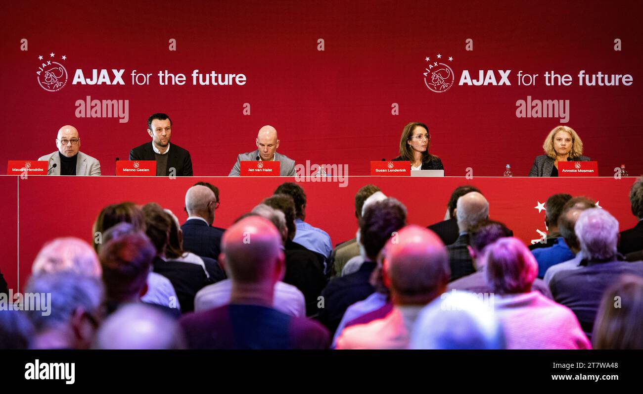 AMSTERDAM - Maurits Hendriks, Menno Geelen, Jan van Halst, Susan ...