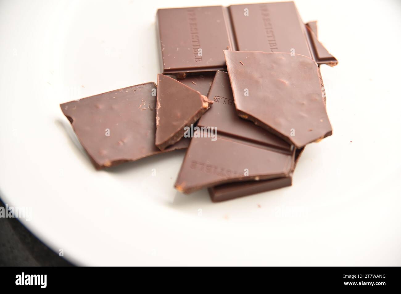 Chocolate Dish 14 Stock Photo - Alamy