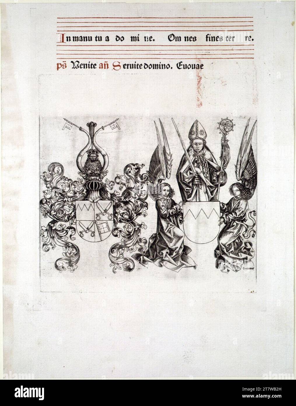 Monogrammist AG Coat of arms of the Prince -Bishop Rudolph II of ...