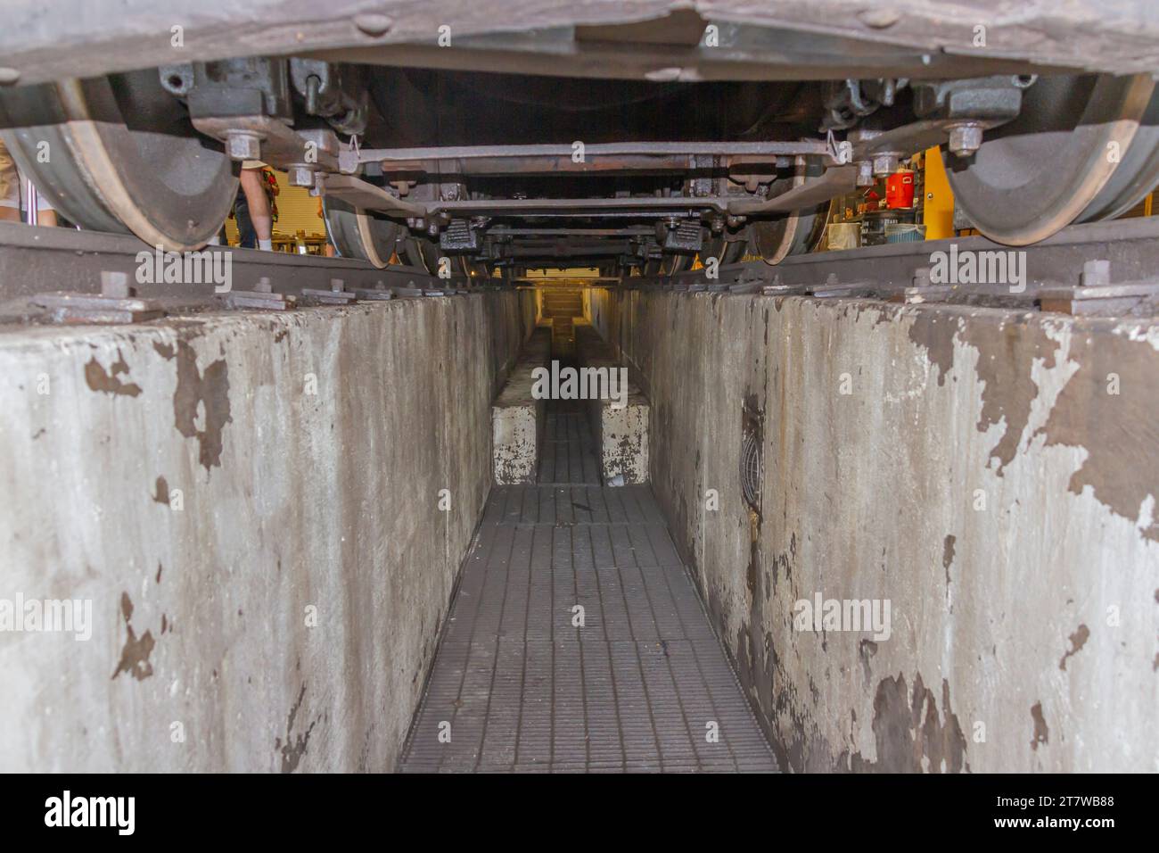 Rusk train maintenance shop hi-res stock photography and images - Alamy