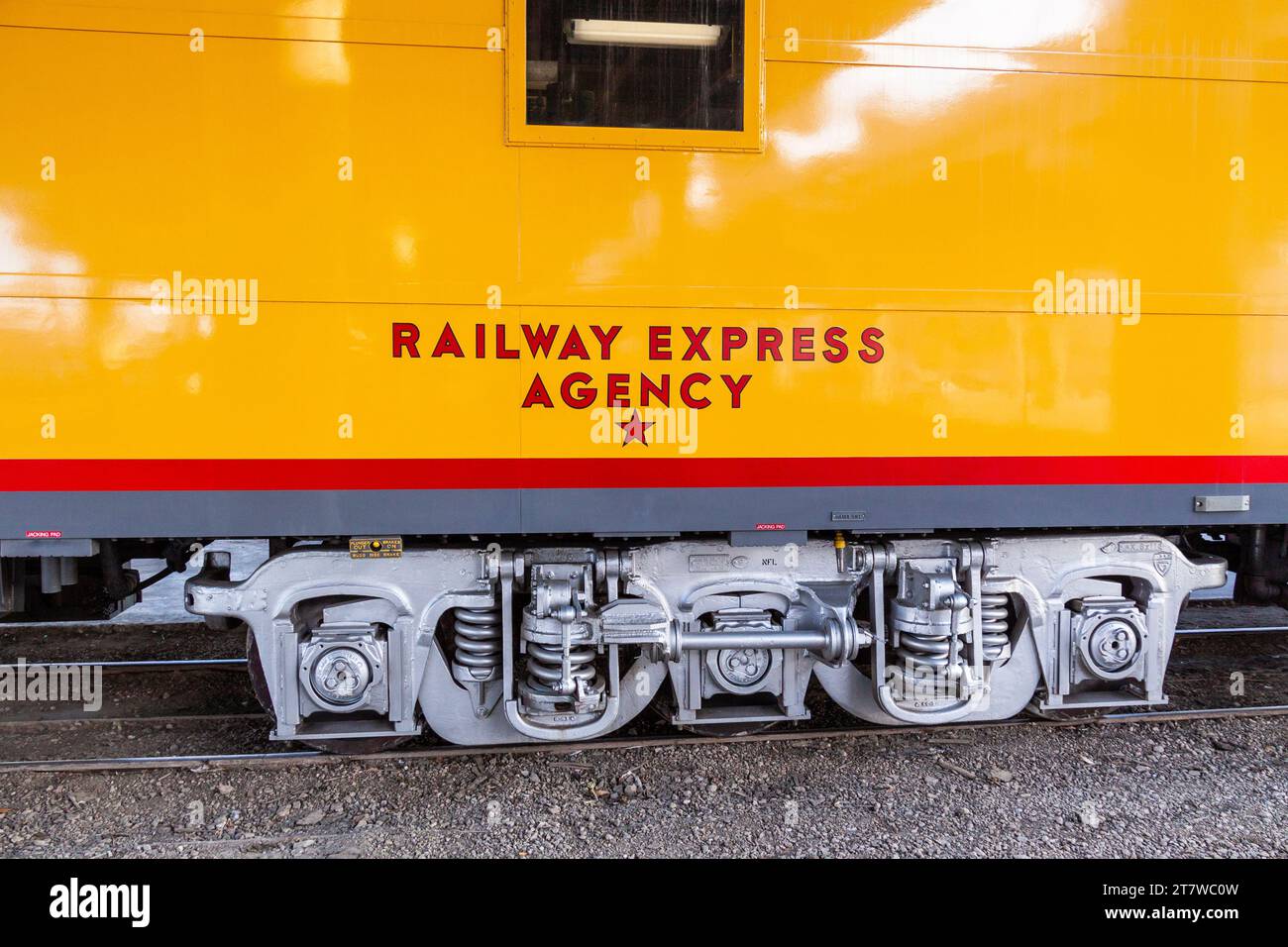 Union pacific promontory baggage car hi-res stock photography and ...