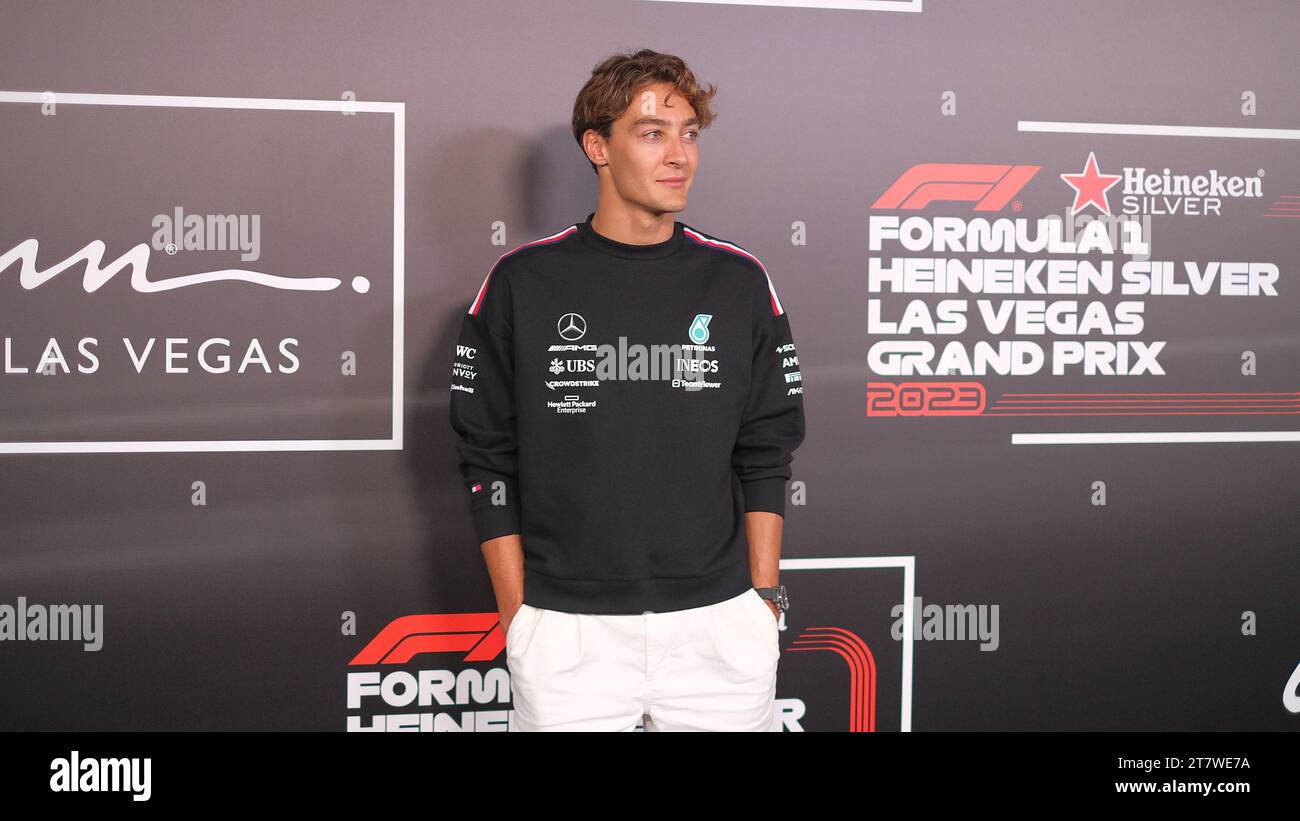 Las Vegas, NV, USA. 17th Nov, 2023. NOV 15, 2023: George Russell during ...