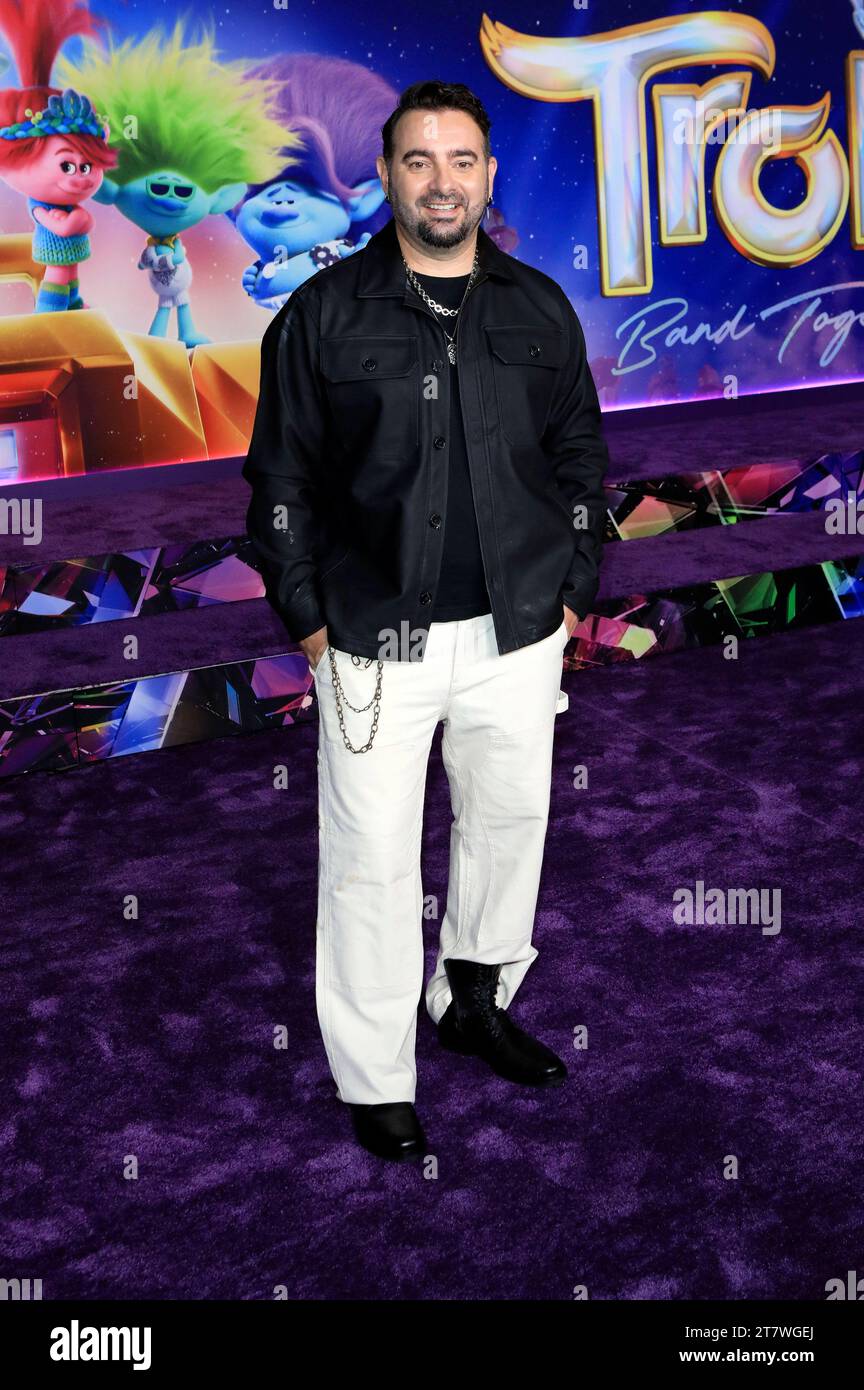Chris Kirkpatrick beim Special Screening des Animationsfilms Trolls ...