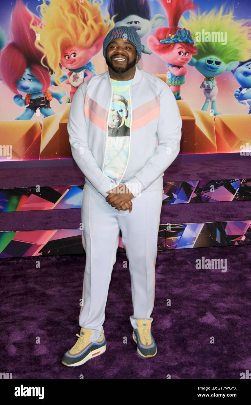 Ron Funches beim Special Screening des Animationsfilms Trolls Band ...