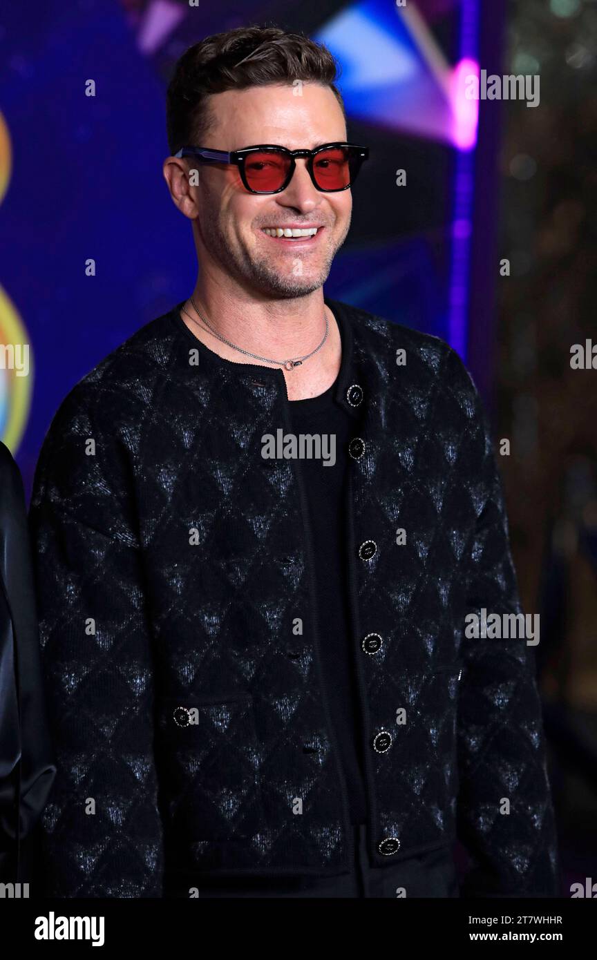 Justin Timberlake beim Special Screening des Animationsfilms Trolls ...
