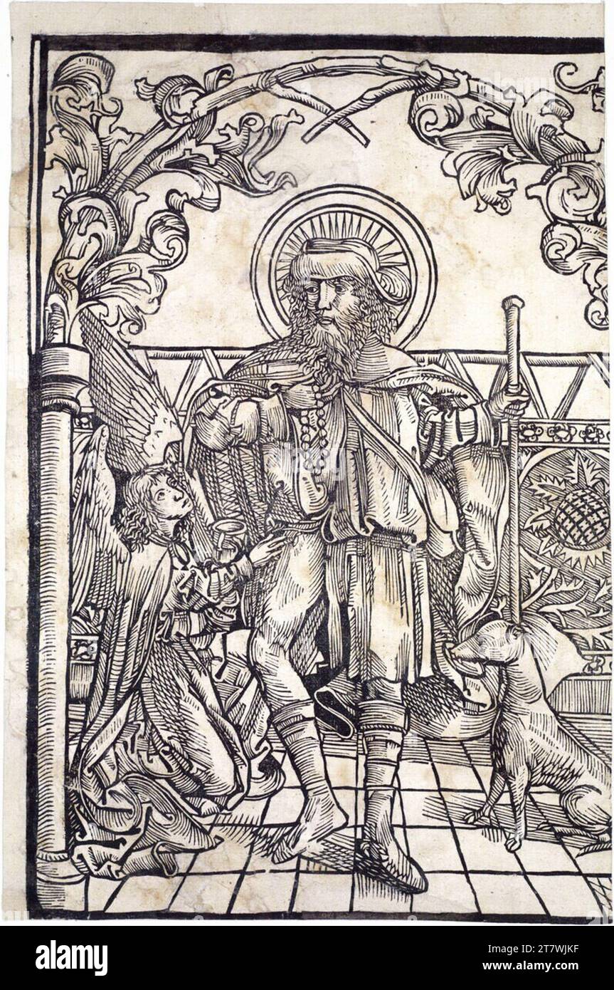 Woodcut of michael wolgemut hi-res stock photography and images - Alamy