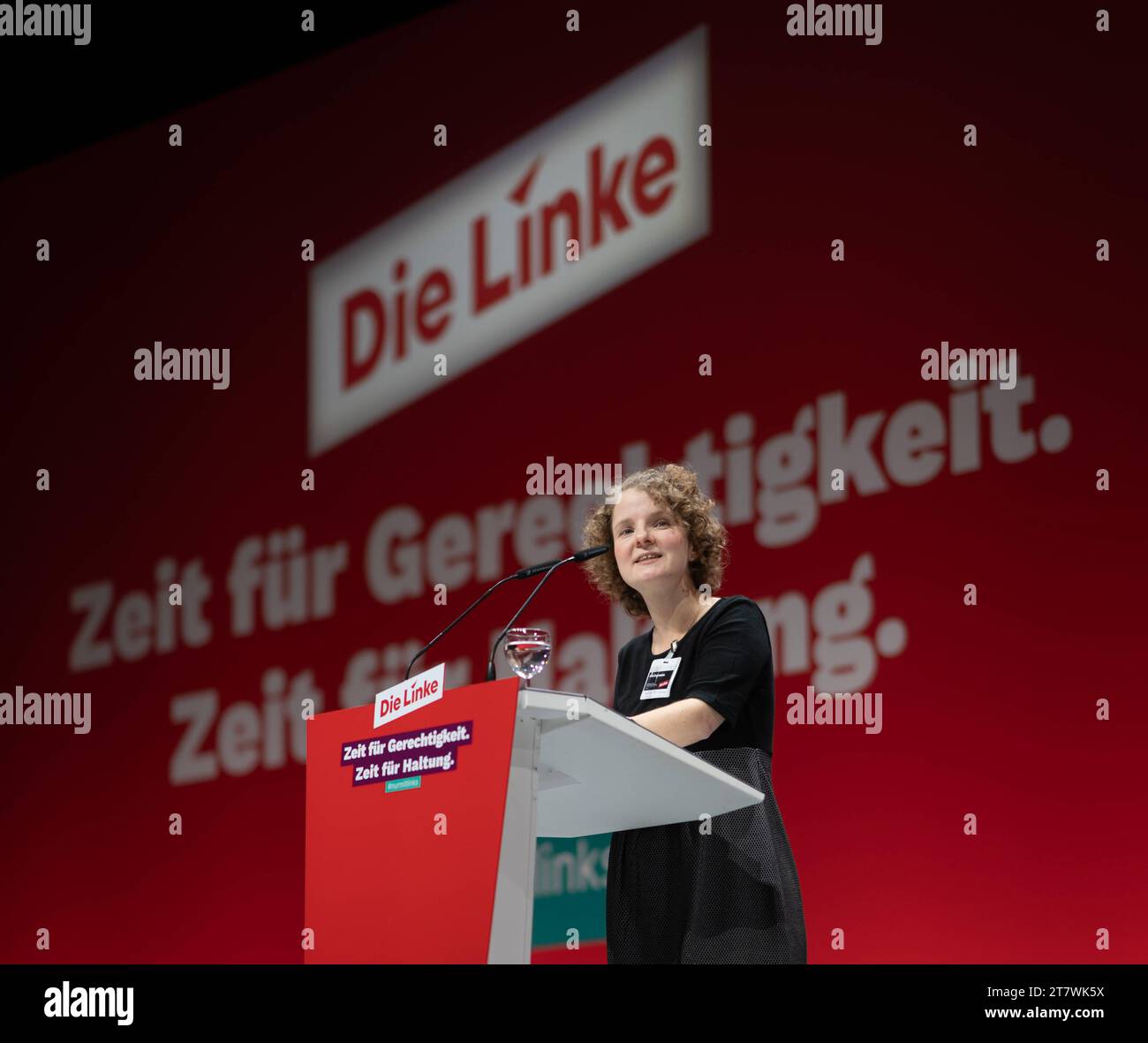 Augsburger Parteitag 2023 Die Linke Kathrin Flach Gomez ...