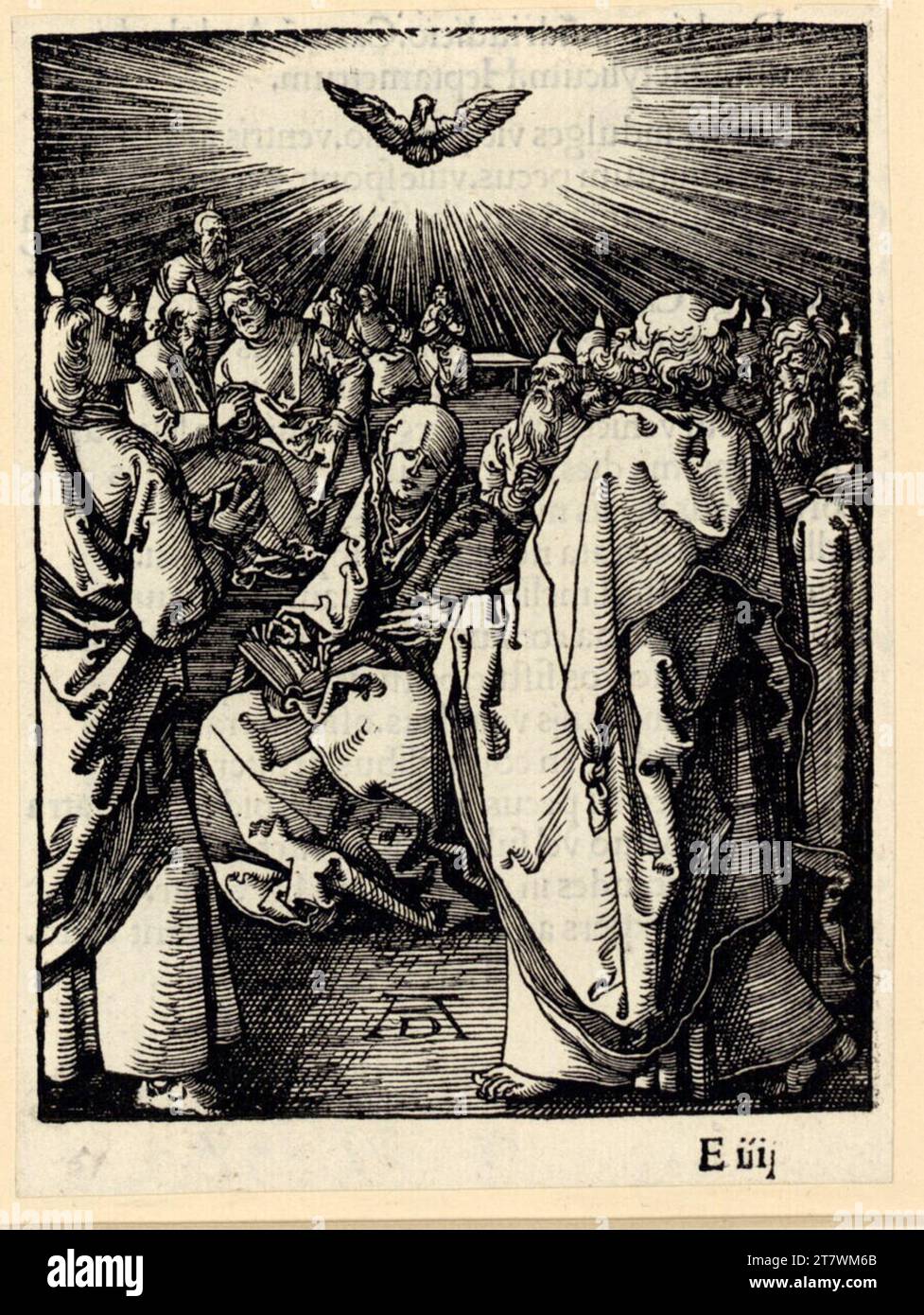 Albrecht Dürer The show of the Holy Spirit (small passion, 36). Woodcut ...