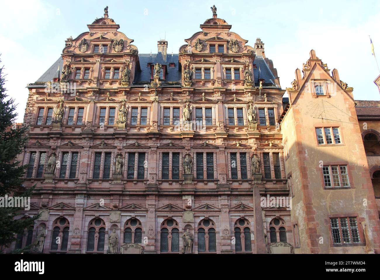 Heidelberg Castle, the world's most popular palace ruins Stock Photo ...