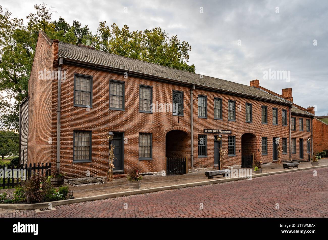 First Missouri State Capitol Historic Site in St. Charles Stock Photo ...