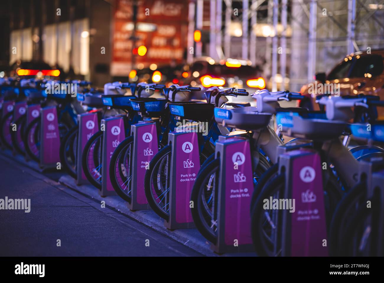 New York City Bike Rentals from CityBike Stock Photo - Alamy