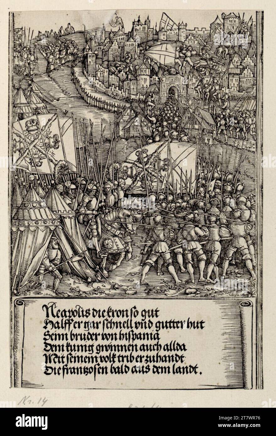 Albrecht Dürer (Workshop) Hungarian conquest 1490 (the honorary gate of ...