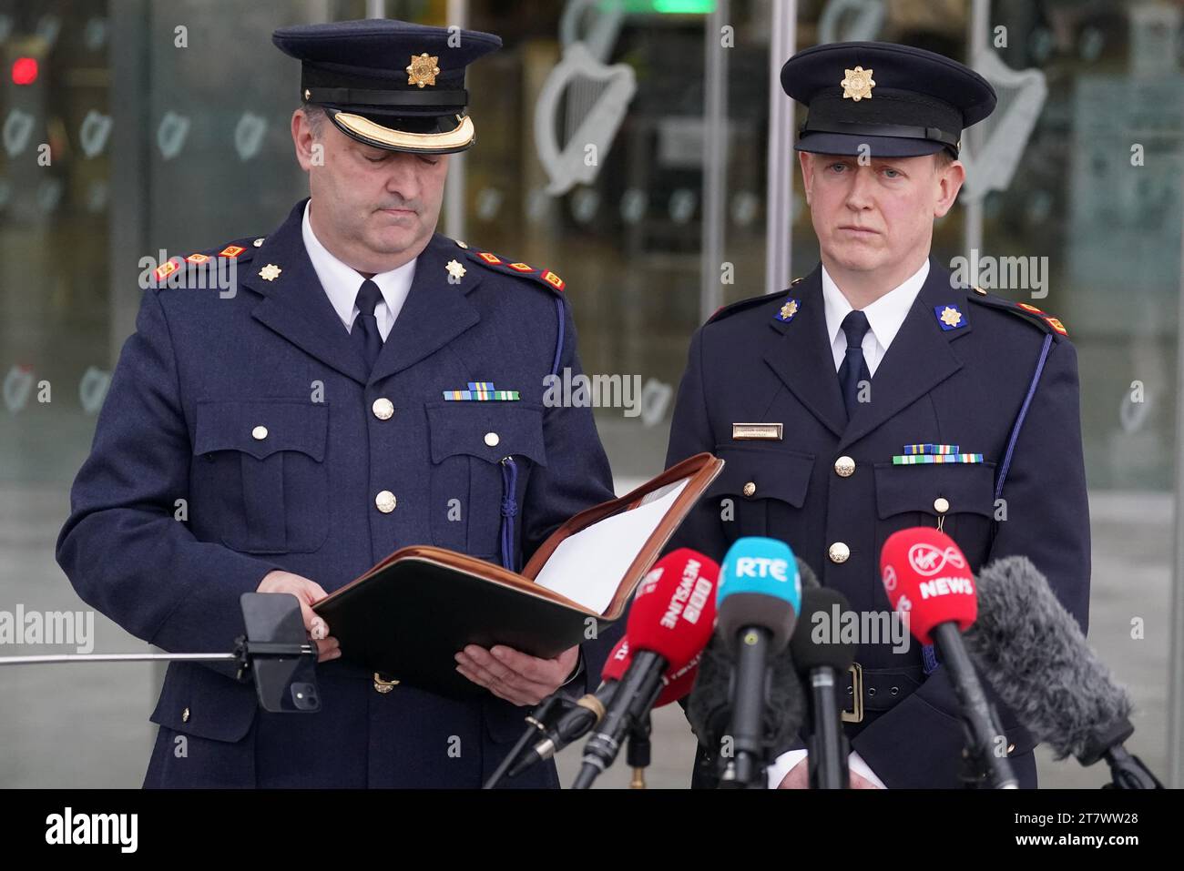 Chief Superintendent Tony Lonergan (left) and Superintendent Eamon ...