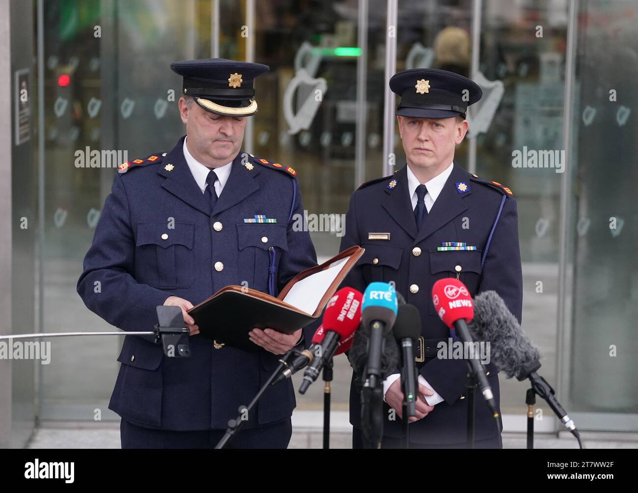 Chief Superintendent Tony Lonergan (left) and Superintendent Eamon ...