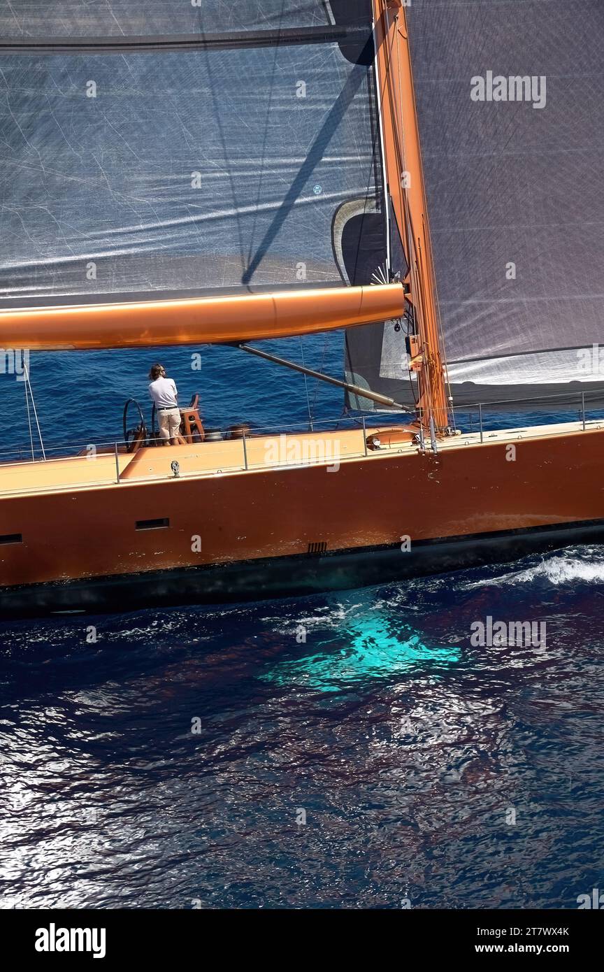 Push button sailing hi-res stock photography and images - Alamy