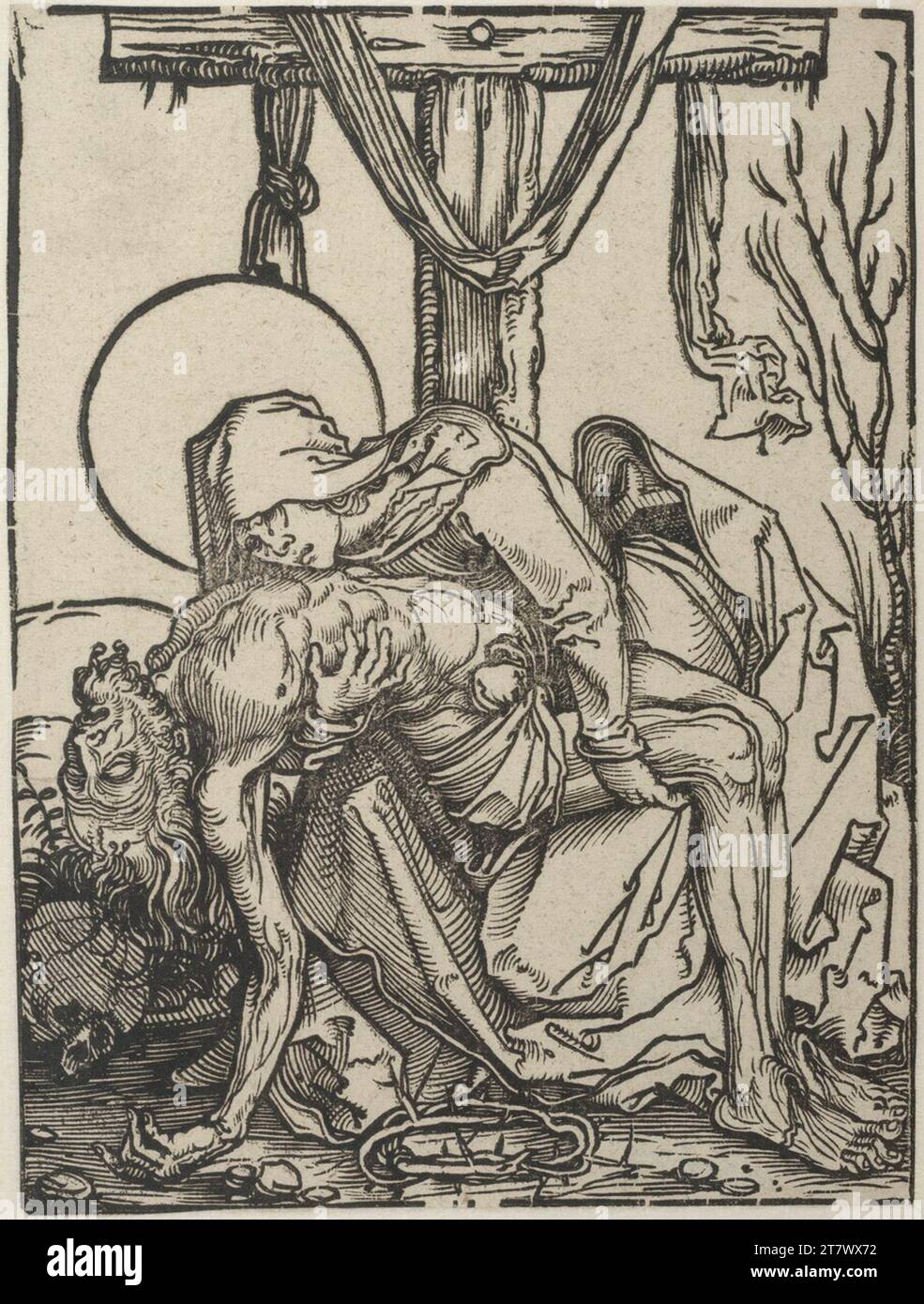 Hans Weiditz Compassion. Woodcut 1502 , 1502 Stock Photo - Alamy