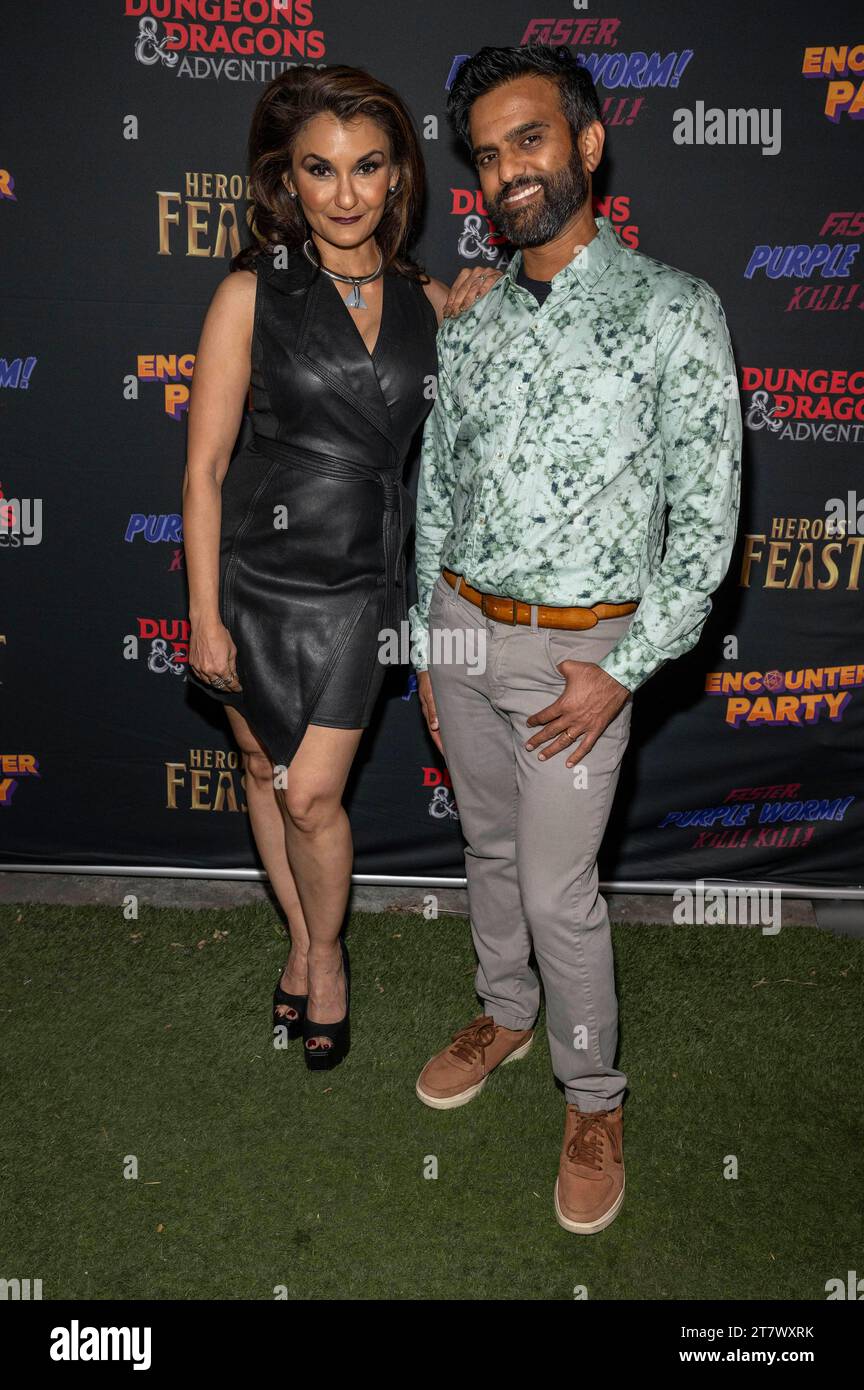 Anjali Bhimani und Sandeep Parikh beim Screening der Streaming Game ...