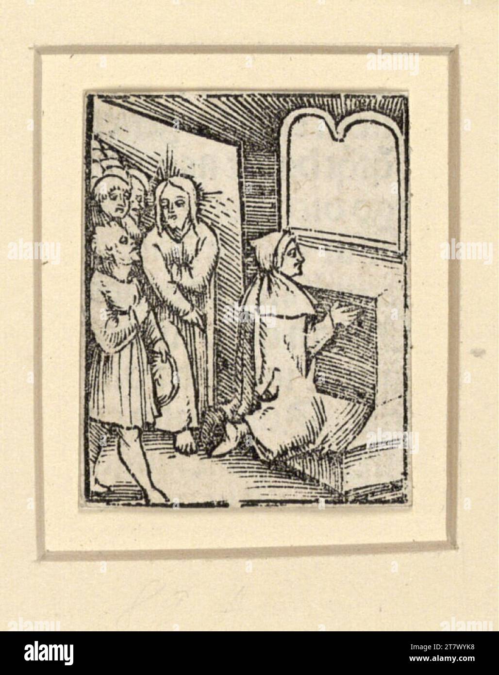 Urs Graf d. Ä. Parable from the Pharisees and customs officers. Woodcut ...