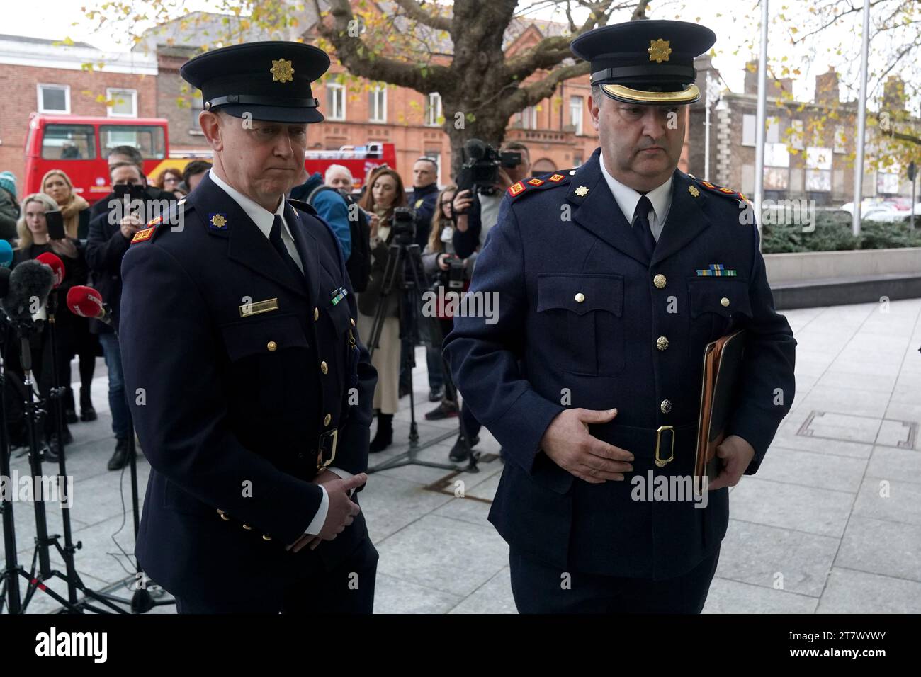 Chief Superintendent Tony Lonergan (right) and Superintendent Eamon ...