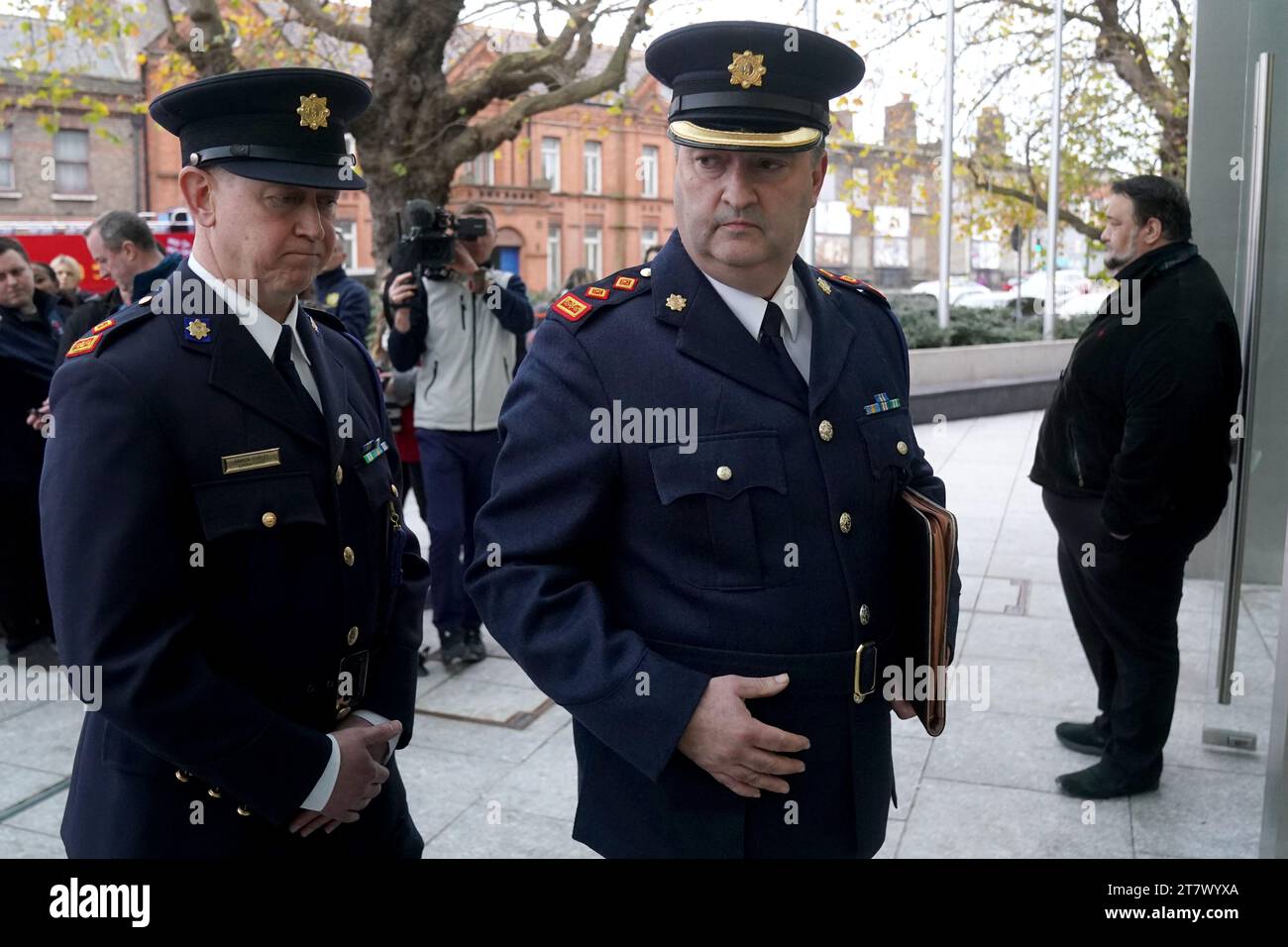 Chief Superintendent Tony Lonergan (right) and Superintendent Eamon ...