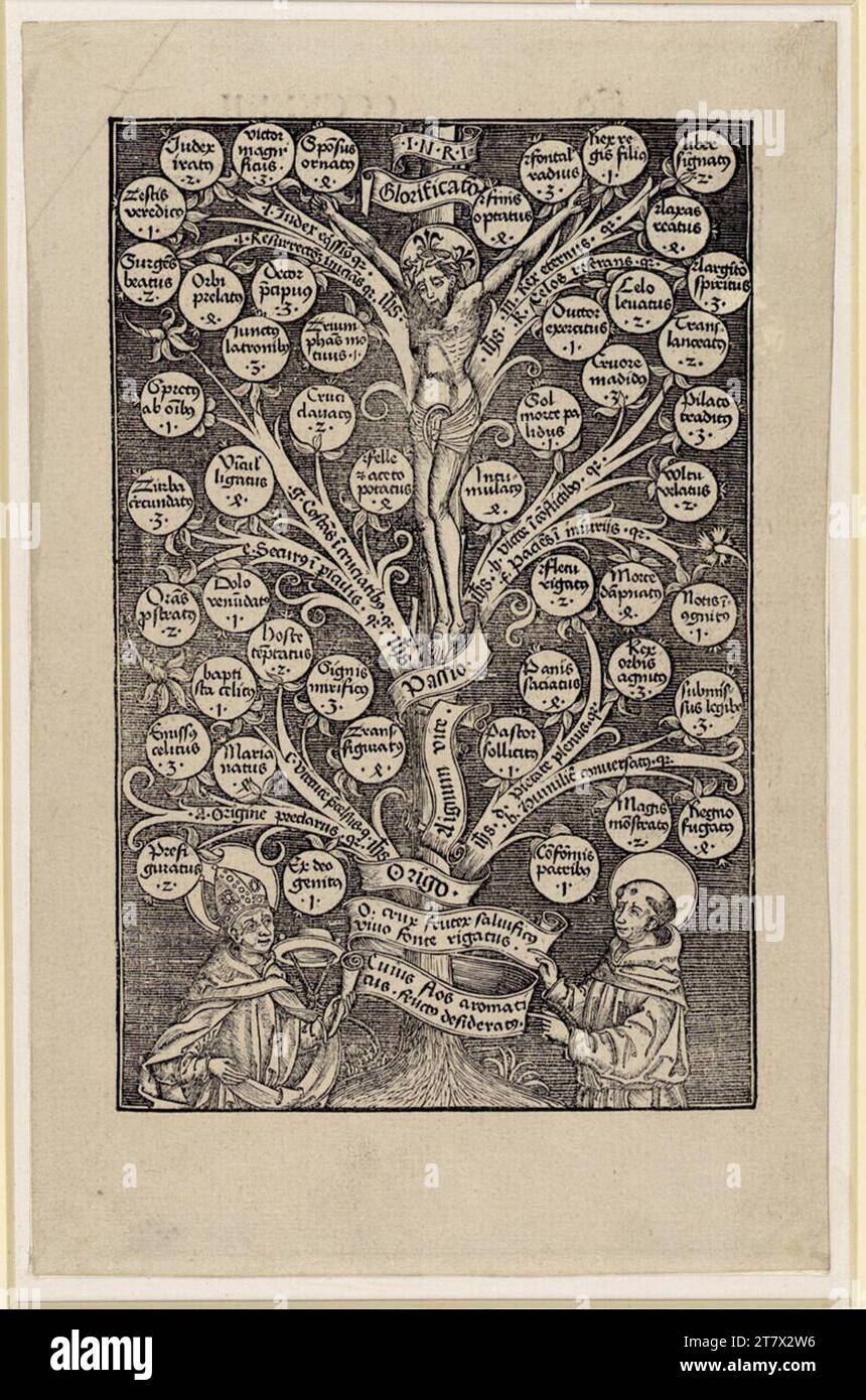 Anonym Family tree of Christ. Woodcut 1504 , 1504 Stock Photo - Alamy