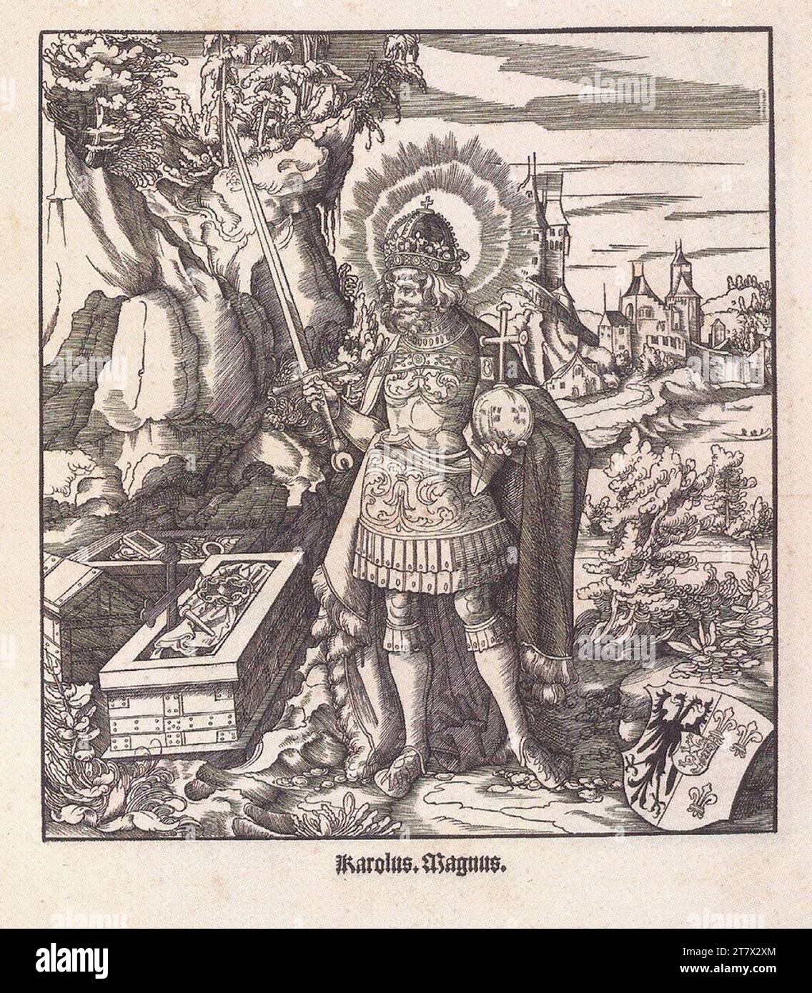 Beck woodcut hi-res stock photography and images - Alamy