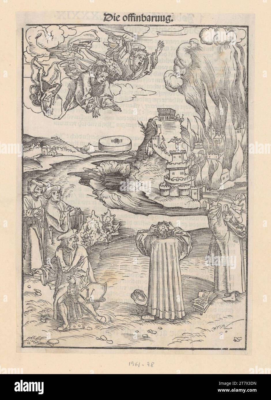 Lucas Cranach d. Ä. New Testament (Luther Bible): The destroyed Babylon ...
