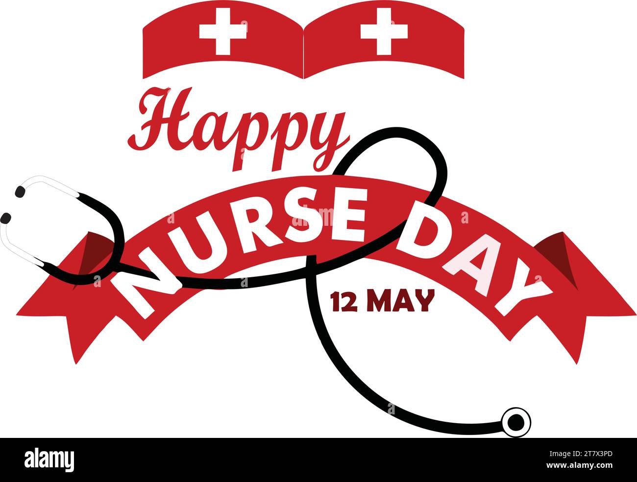 Happy Nurses Day Stock Vector Image & Art - Alamy