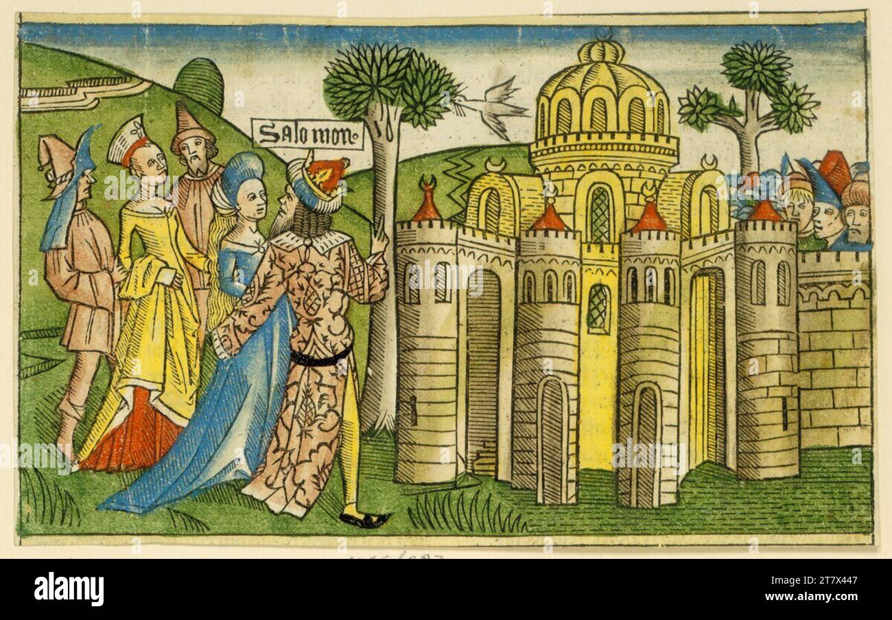 King salomon and queen of saba hi-res stock photography and images - Alamy