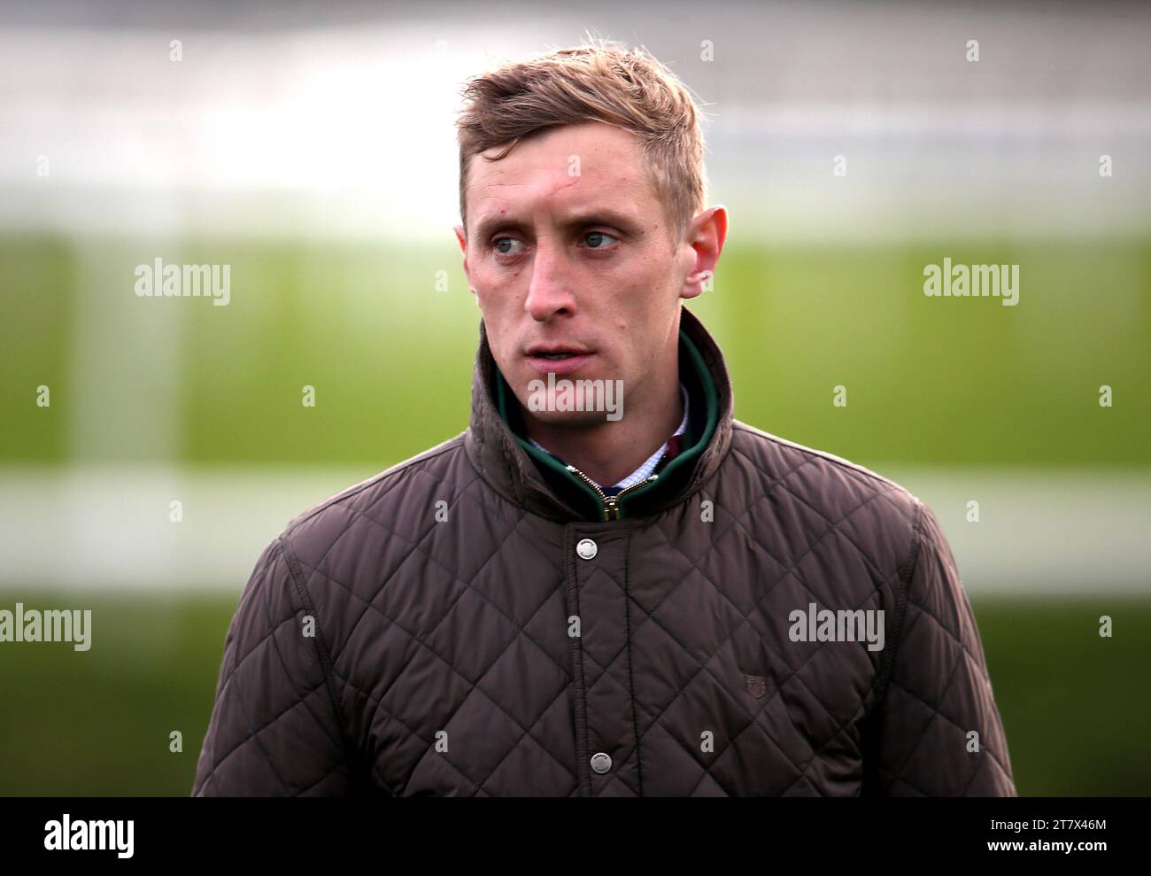 Trainer Sam Allwood at Doncaster Racecourse. Picture date: Friday ...