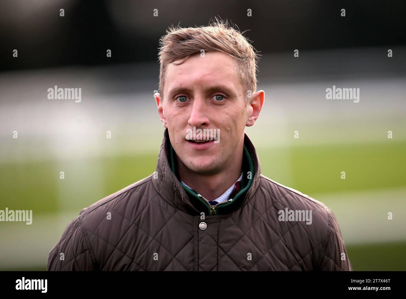 Trainer Sam Allwood at Doncaster Racecourse. Picture date: Friday ...