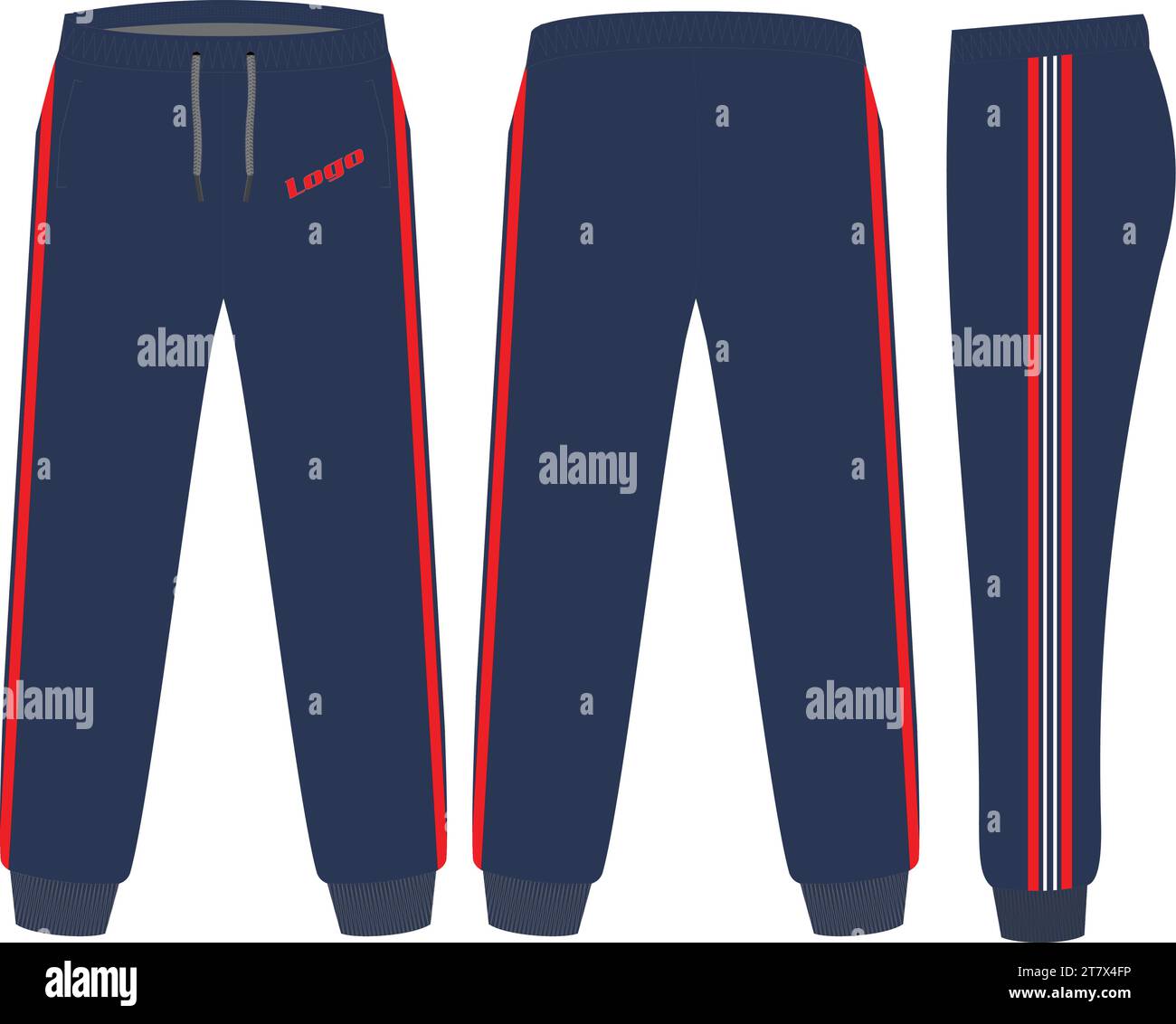 Sweatpants mockup Stock Vector Images - Alamy