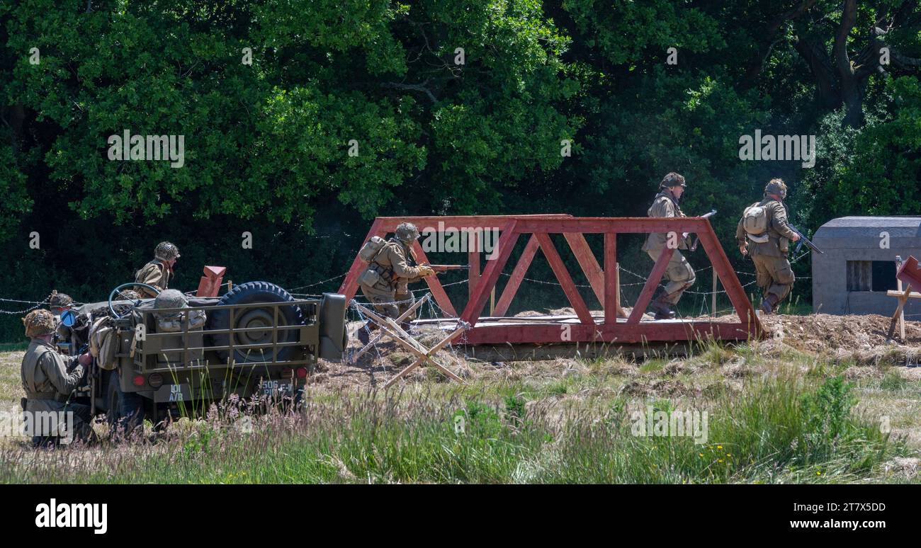 Operation Overlord Jubilee show 2022 at Denmead, Hampshire, England, UK ...