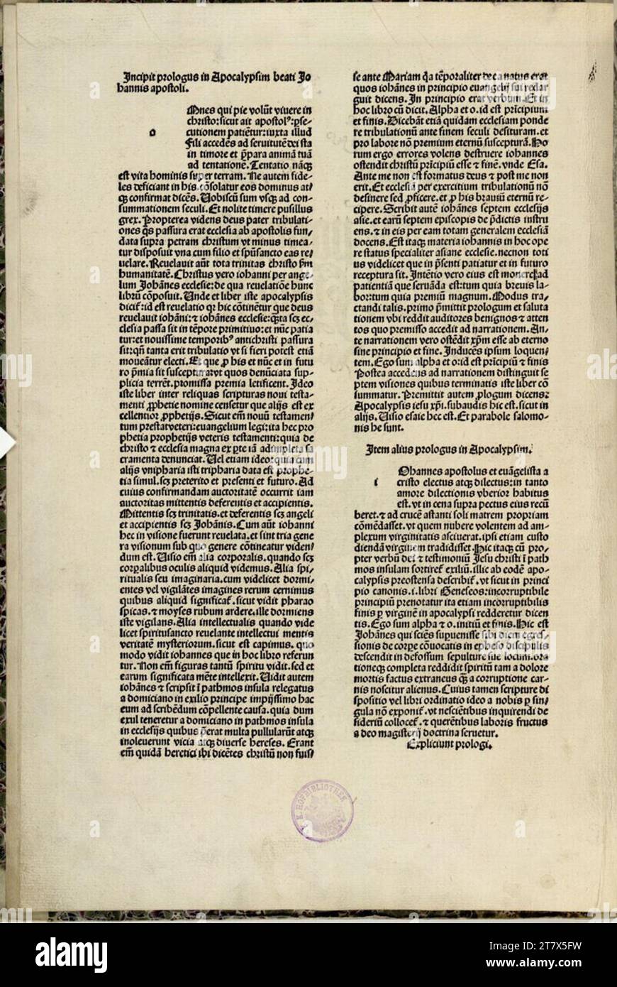 Albrecht Dürer The virgin appears Johannes (apocalypse, title page ...