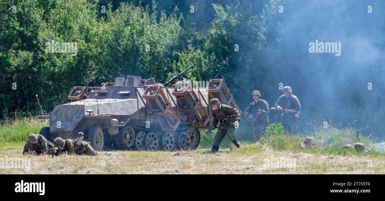 Operation Overlord Jubilee show 2022 at Denmead, Hampshire, England, UK ...