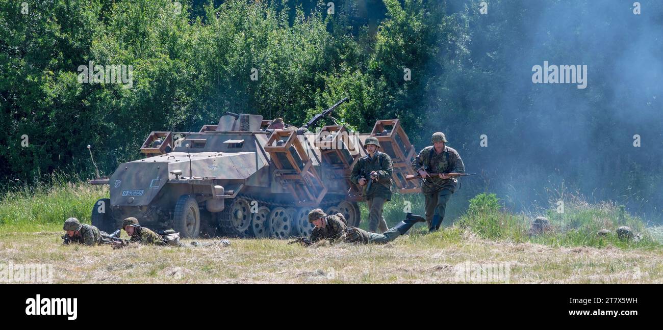 Operation Overlord Jubilee show 2022 at Denmead, Hampshire, England, UK ...