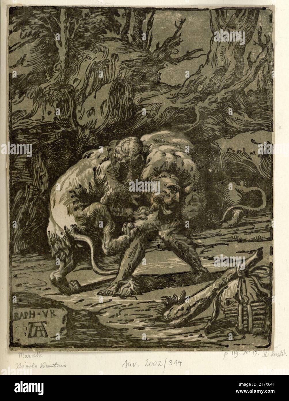 Giuseppe Nicola Vicentino (Rossigliani) (Rossigliani) Hercules and the ...
