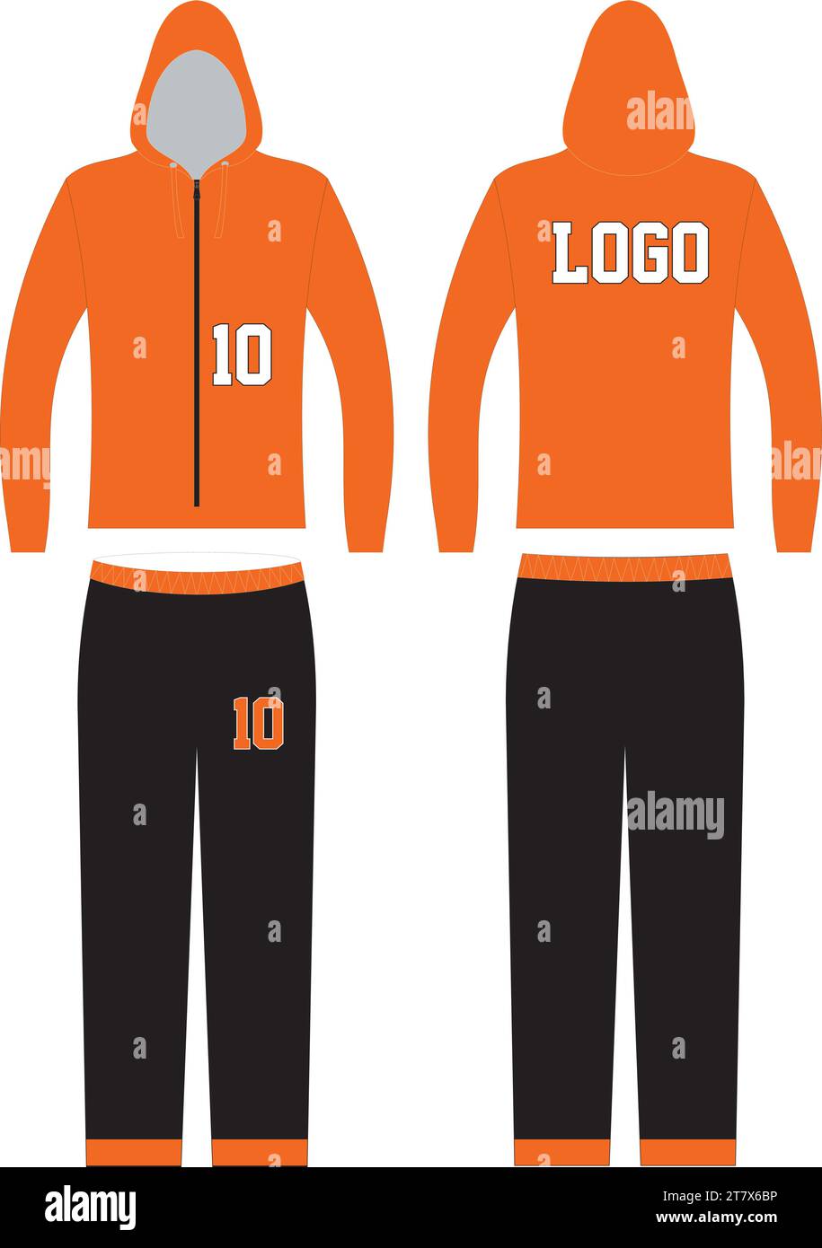 Track Suit Mock up Vector Stock Vector Image & Art - Alamy