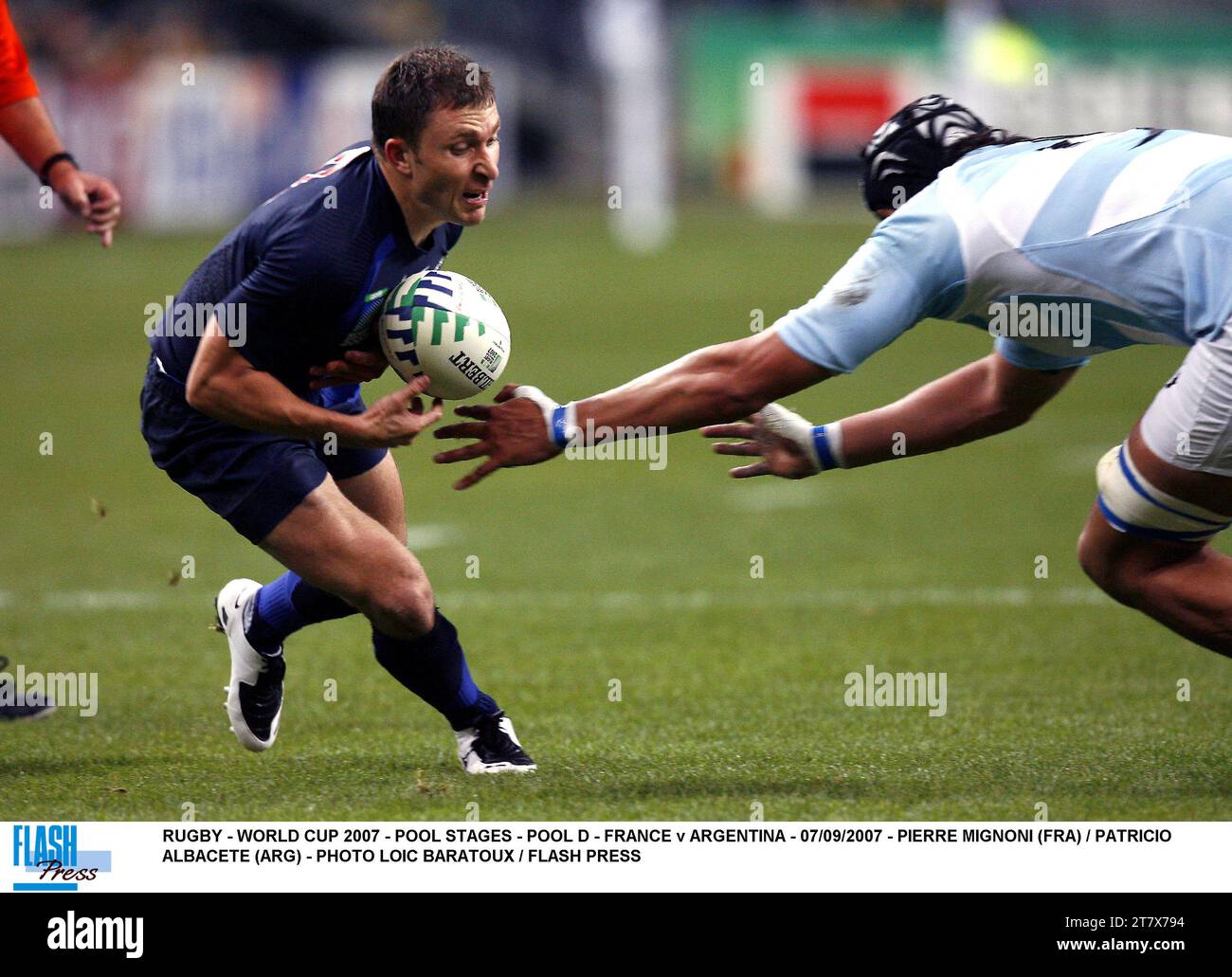 RUGBY - WORLD CUP 2007 - POOL STAGES - POOL D - FRANCE v ARGENTINA - 07 ...