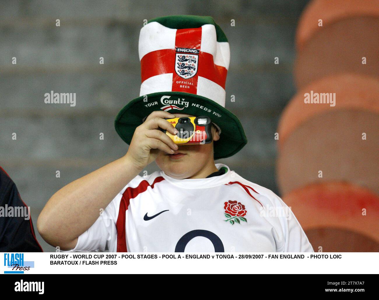 RUGBY - WORLD CUP 2007 - POOL STAGES - POOL A - ENGLAND v TONGA - 28/09 ...