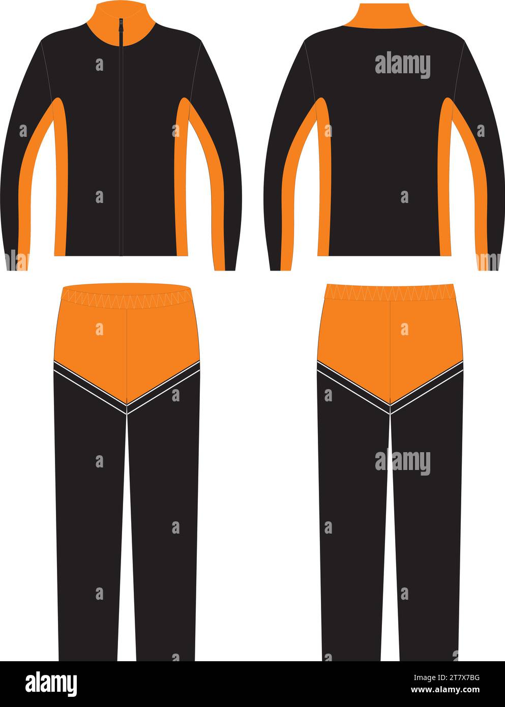 Track Suit Mock up Vector Stock Vector Image & Art - Alamy