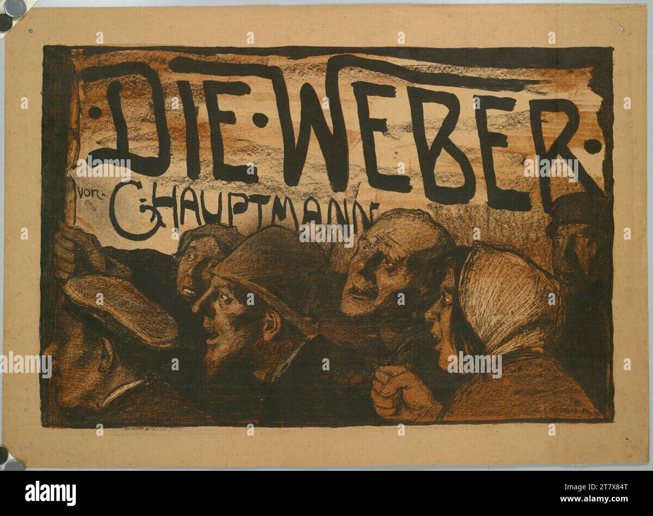 Emil Orlik The Weber; G. Hauptmann. Color 1897 , 1897 Stock Photo - Alamy