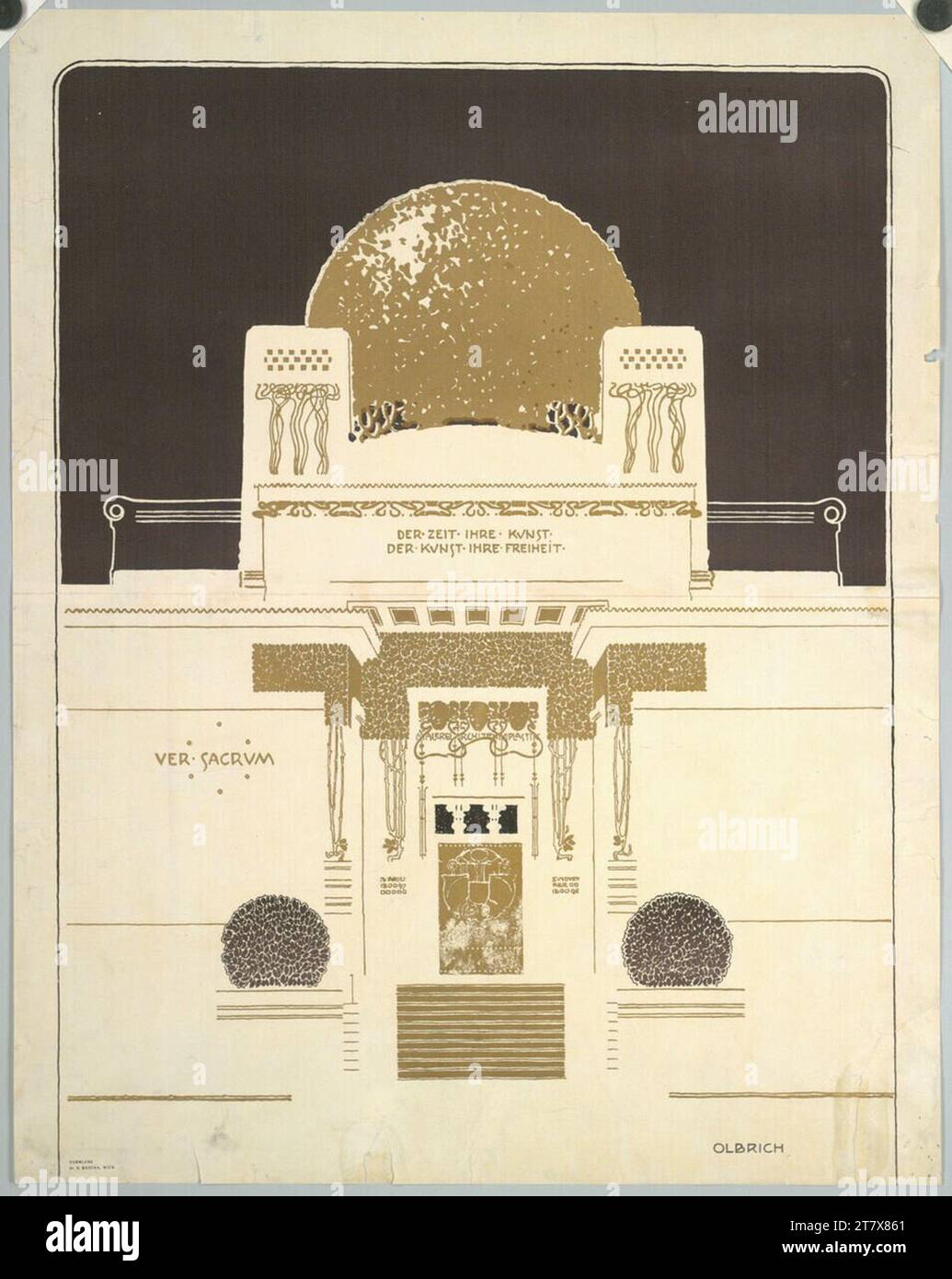 Joseph maria olbrich secession hi-res stock photography and images - Alamy
